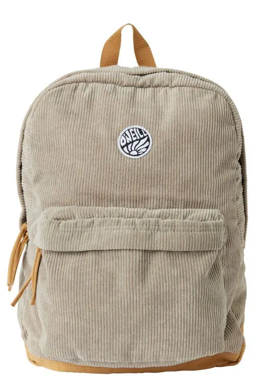 O'Neill Shoreline Corduroy Backpack - Silver Blue | Editorialist